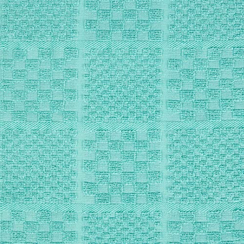 KitchenAid Onion Quilt KT OM PH Kitchen Towel, Oven Mitt & Potholder Set, Aqua Sky