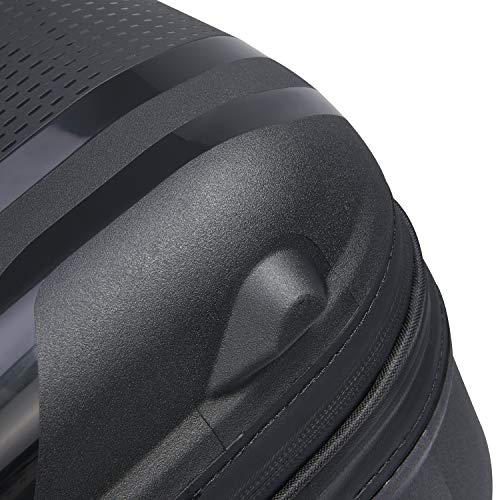 DELSEY Paris Clavel Hardside Expandable Luggage with Spinner Wheels, Black, Checked-Large 30 Inch