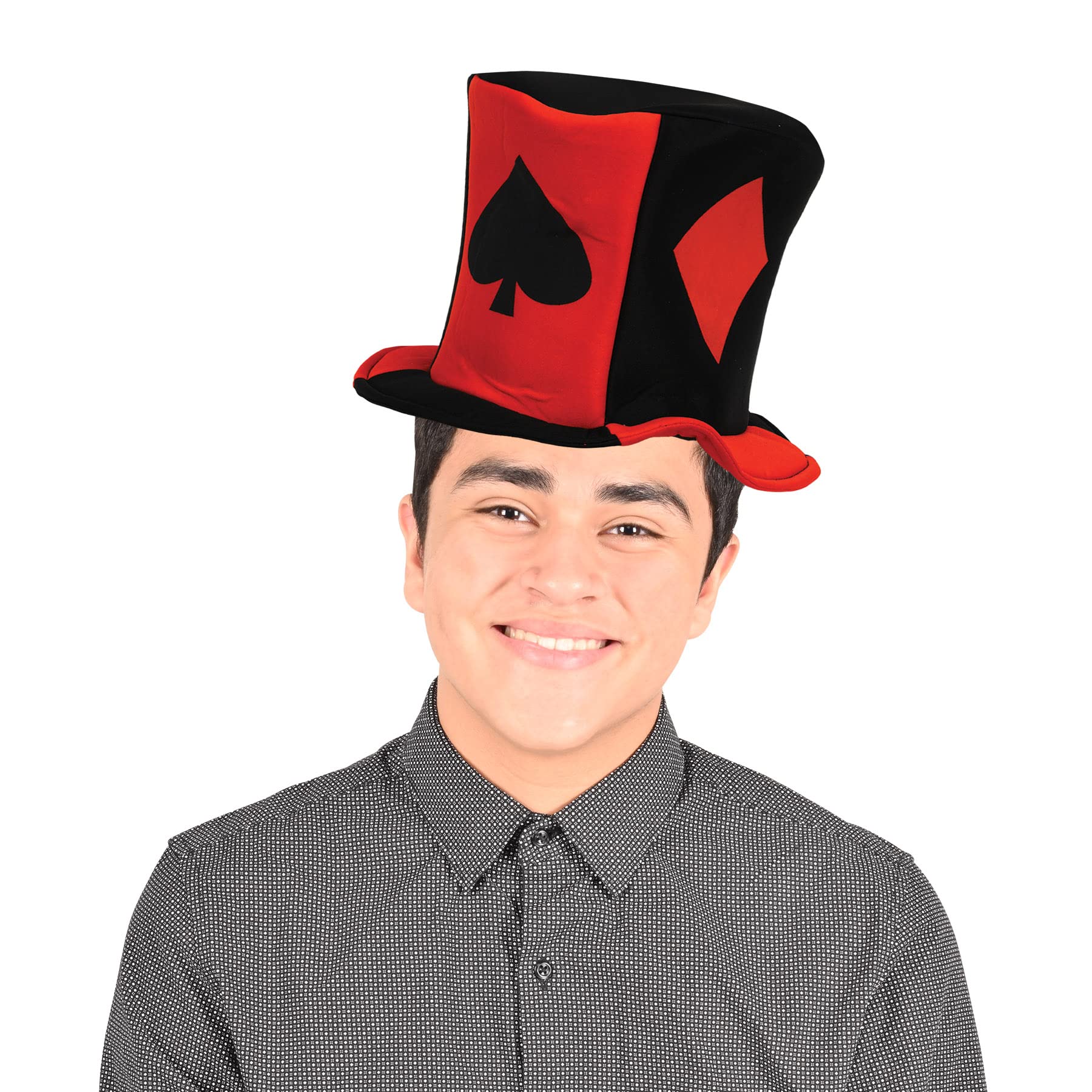 Beistle Card Suit Fabric Hat
