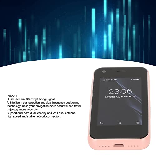 Cuifati XS11 2.5in Supper Mini Smart Phone, Unlocked Cellphone 6.0 1GB RAM 8GB ROM 2023 New Years Phone Gifts for Kids (Sakura Pink)