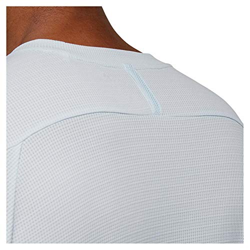 adidas mens HEAT.RDY Club Tee Sky Tint Small