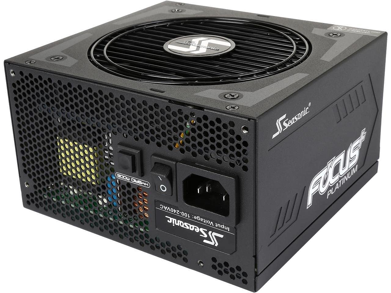 Seasonic FOCUS PX-750 | 750W | 80+ Platinum | Full Modular | ATX Form Factor | Low Noise | Premium Japanese Capacitor | 10 Year Warranty | Nvidia RTX 30/40 Super & AMD GPU Compatible (Ref. SSR-750PX)