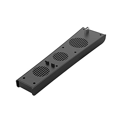 Cooling Fans for PS5 Accessories with External USB, 3 Fans Cooler Compatible with PS5 Digital Edition/Ultra HD for PS5 Console-黑色