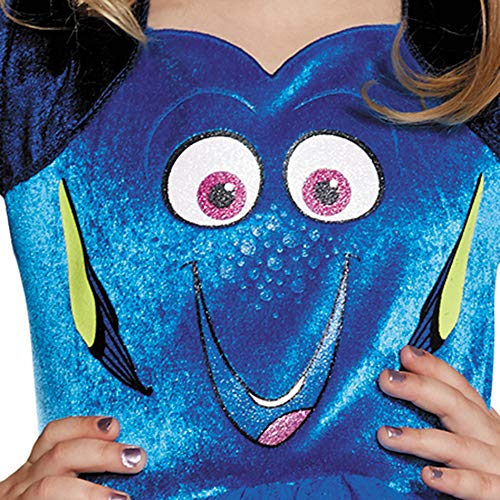 Dory Toddler Tutu Deluxe Finding Dory Disney/Pixar Costume, Medium/3T-4T