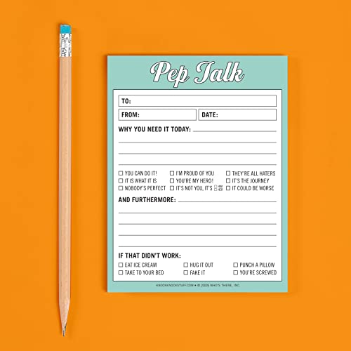 Knock Knock Pep Talk Nifty Note Pad (12073)