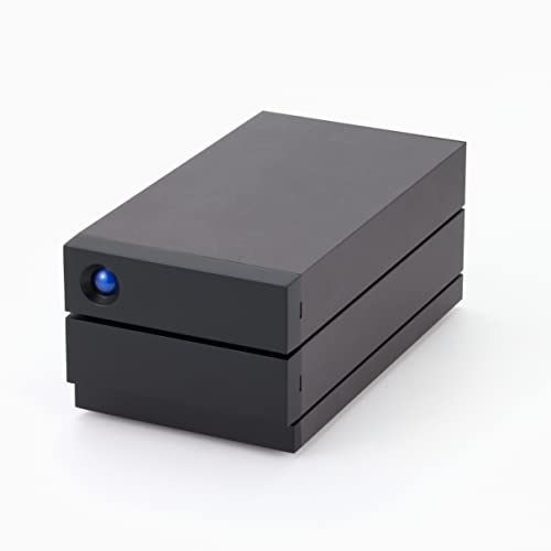 LaCie 2big RAID, 28TB, External Hard Drive Desktop, USB-C, 7.200 RPM, Enterprise Class Drives, for Mac and PC Desktop (STHJ28000800)