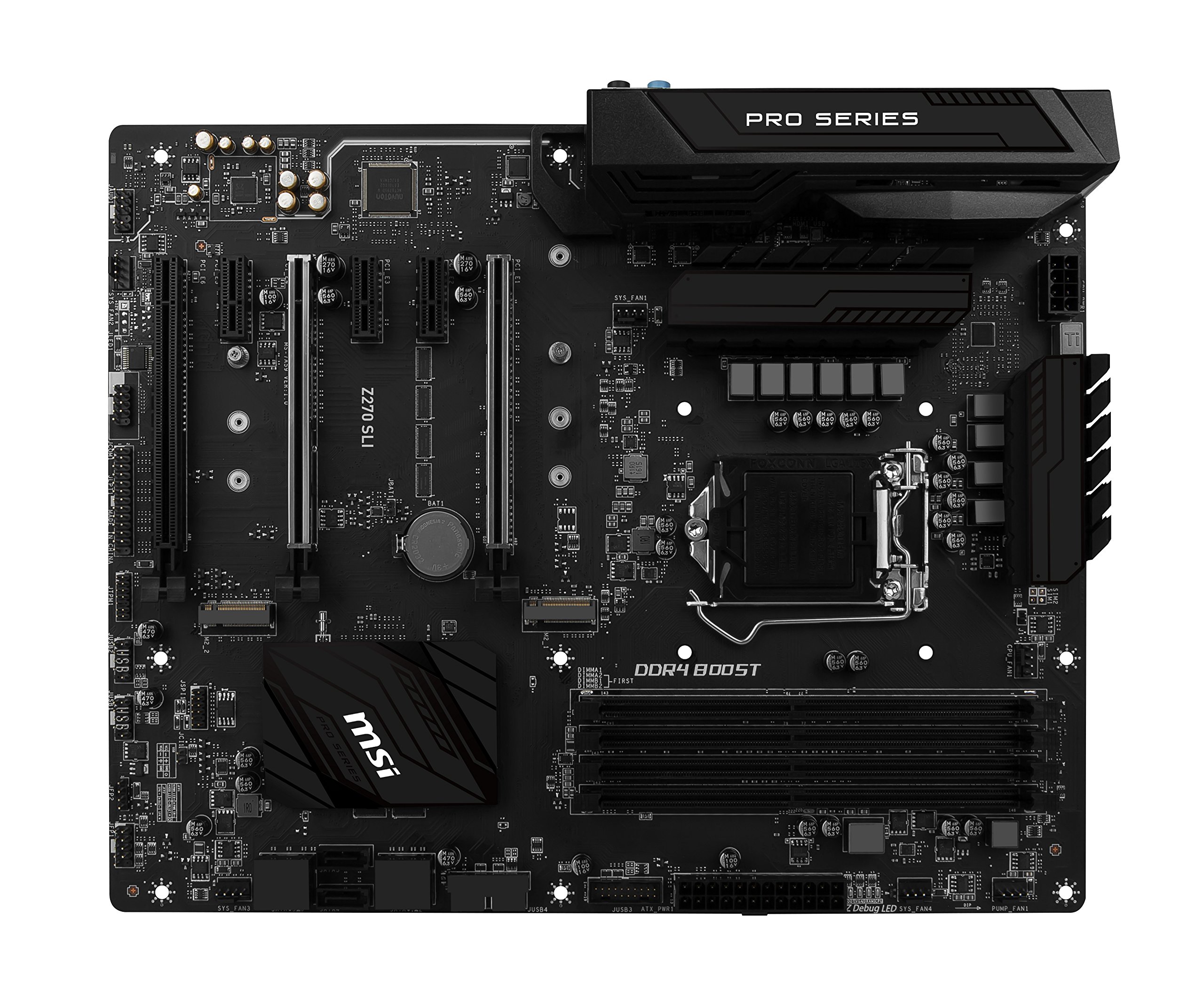 MSI Pro Series Intel Z270 DDR4 HDMI USB 3 SLI ATX Motherboard (Z270 SLI)