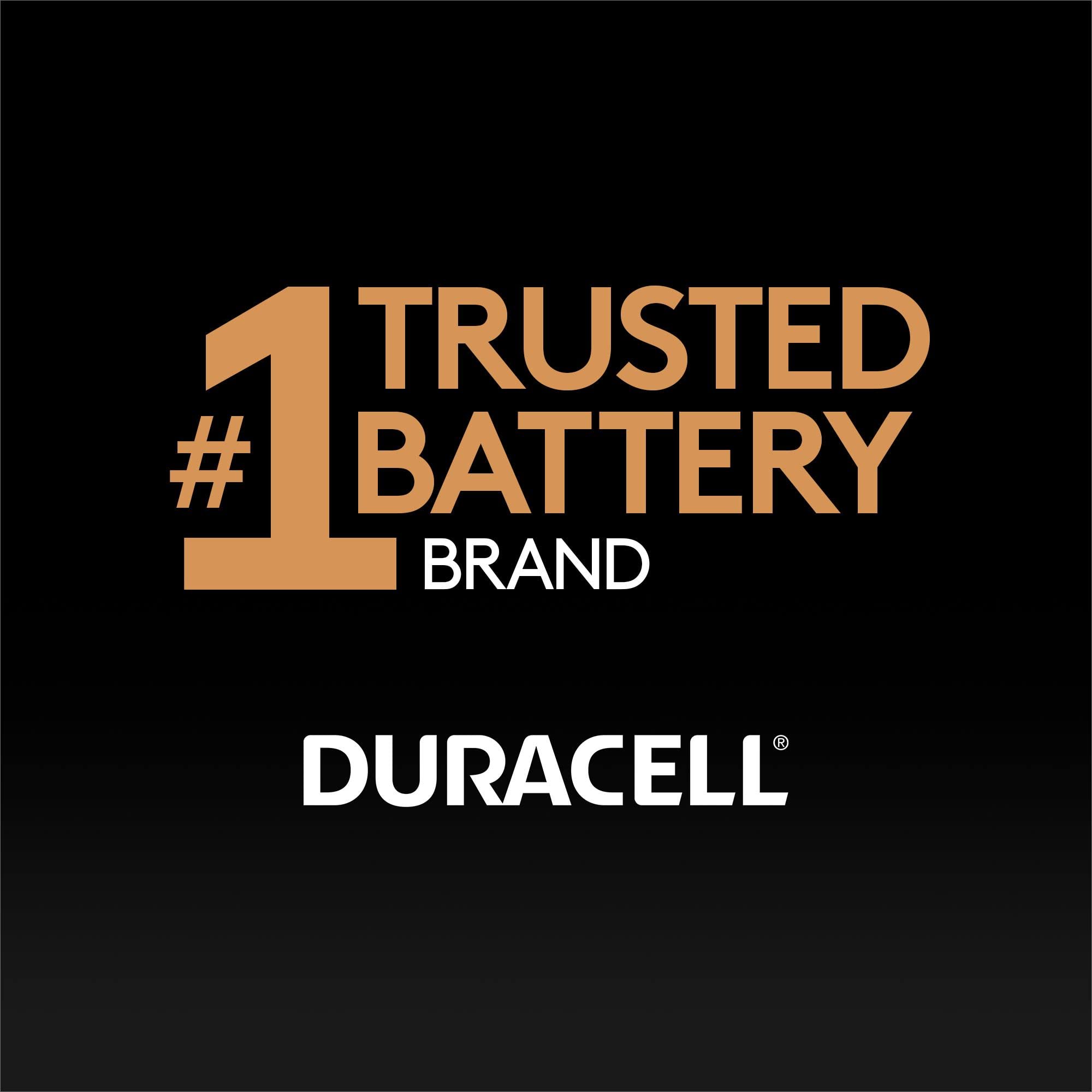 Duracell Coppertop 6V 908 Alkaline Lantern Battery with Spring Terminals, 1 Count Pack, 6-Volt Battery with Long-lasting Power for Household and Office Devices