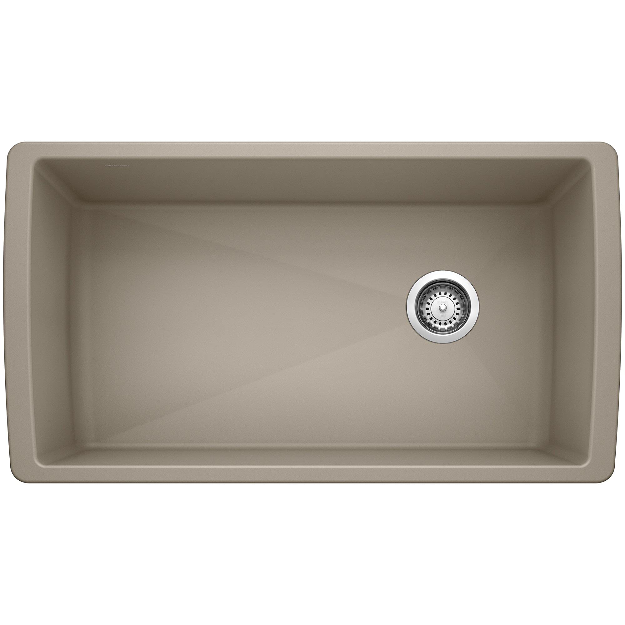 BLANCO, Trufle 441765 DIAMOND SILGRANIT Super Single Undermount Kitchen Sink, 33.5" X 18.5"