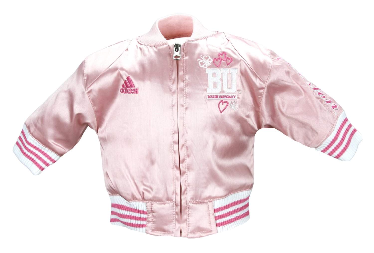 Adidas North Carolina State University Infant Girls Satin Cheer Jacket (12 mo...