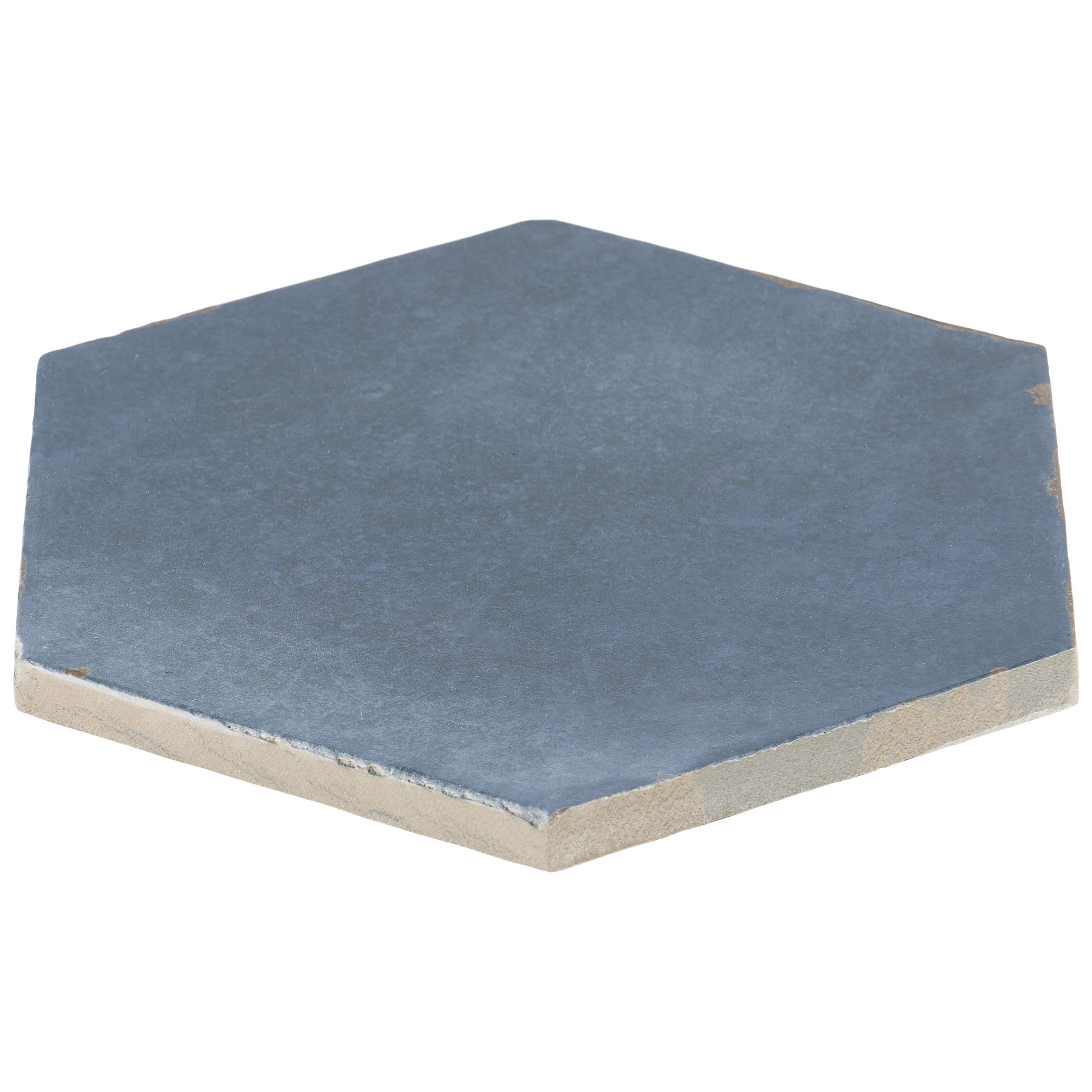 Alexandria Denim Blue 5.5 in. x 6 in. Porcelain Floor and Wall Tile (5.38 Sq. Ft. / Case)
