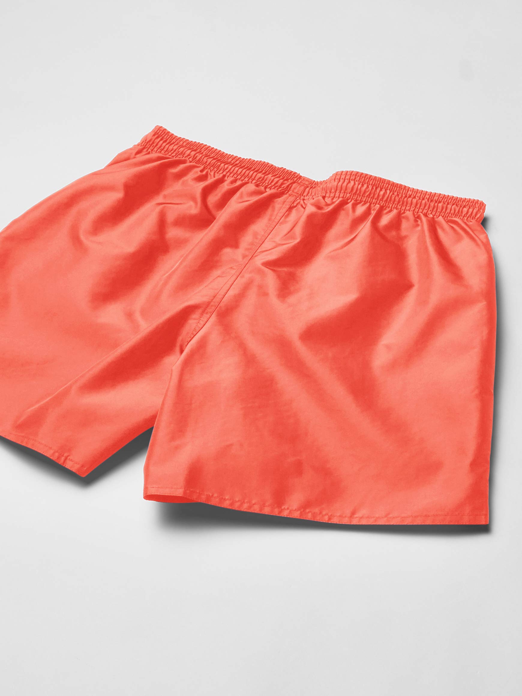 adidas mens CLX Solid Swim Shorts Signal Pink Large