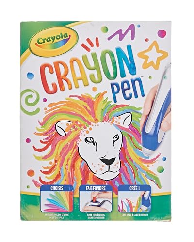 Crayola Ultimelt Pen, Crayon Melting Creative Kit for Arts Crafts, Multisurface