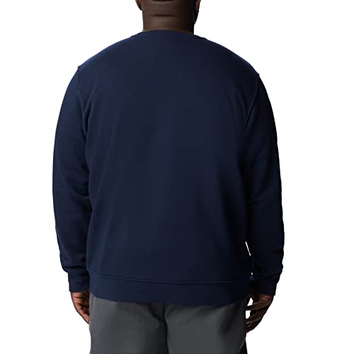 Columbia Men's Trek Crew, Collegiate Navy/White, X-Large