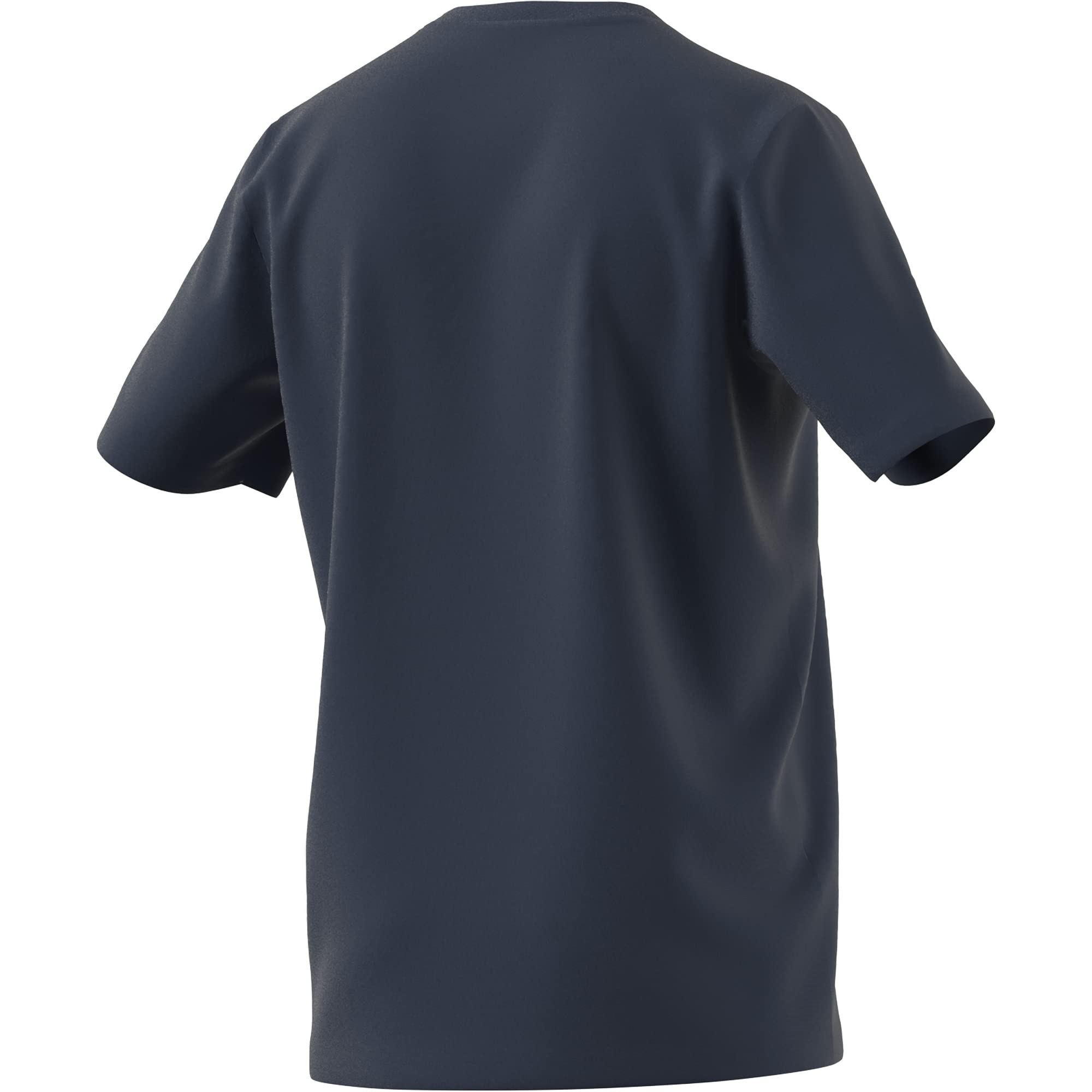 adidas mens EXT Motion Fleece Tee Crew Navy Large