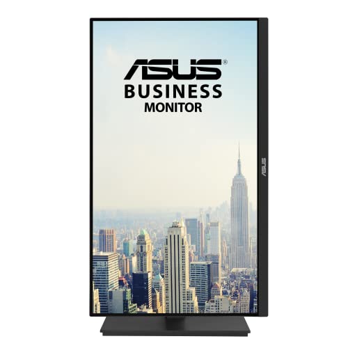 ASUS 27β 1080P Docking Monitor (VA27ECPSN) β Full HD, IPS, 75Hz, Adaptive-Sync, Speakers, Eye Care, Low Blue Light, Flicker Free, RJ45, USB-C, DisplayPort, HDMI, Height Adjustment, VESA Wall Mountable