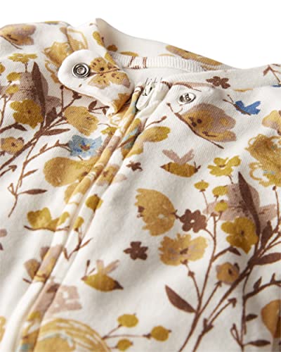 Little Planet Baby Organic Cotton Sleep and Play, Floral, 3 Months