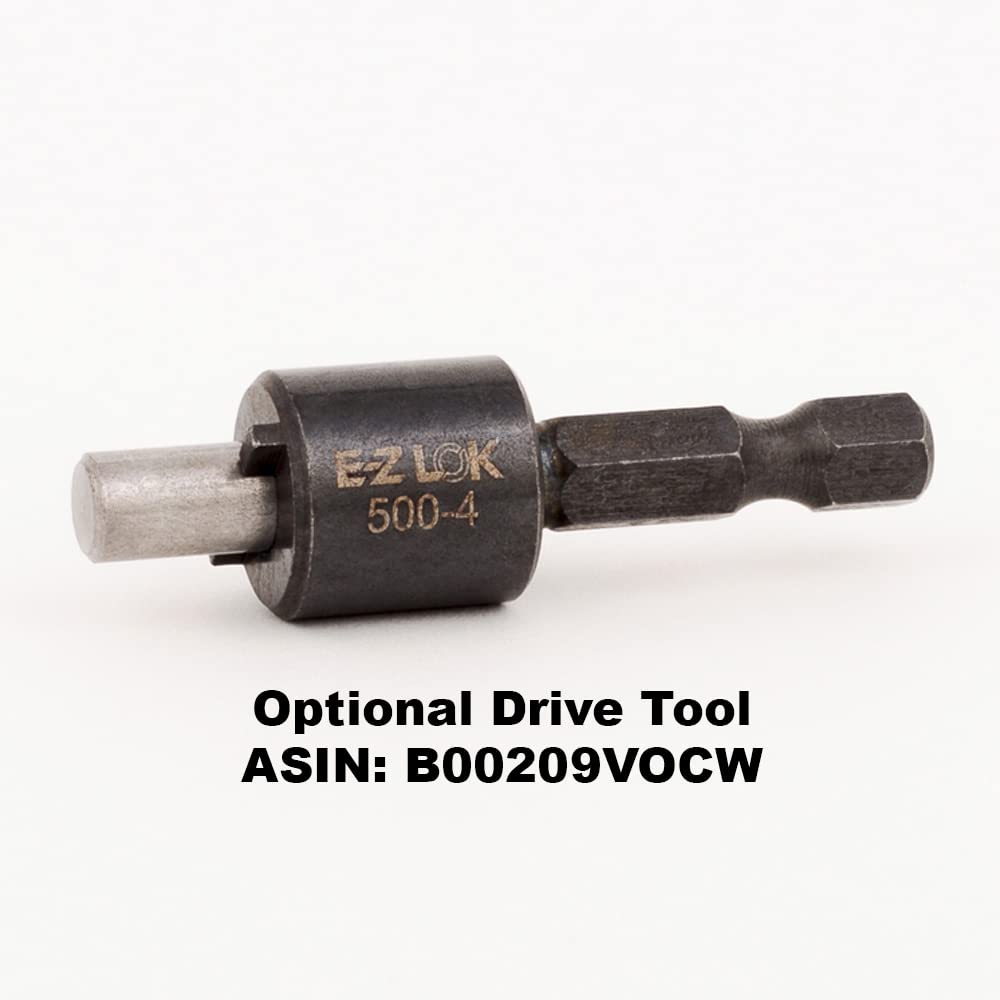 E-Z LOK - 303-5 E-Z Lok Externally Threaded Insert, 303 Stainless Steel, 5/16"-18 Internal Threads, 1/2"-13 External Threads, 0.484" Length, Made in US (Pack of 5)