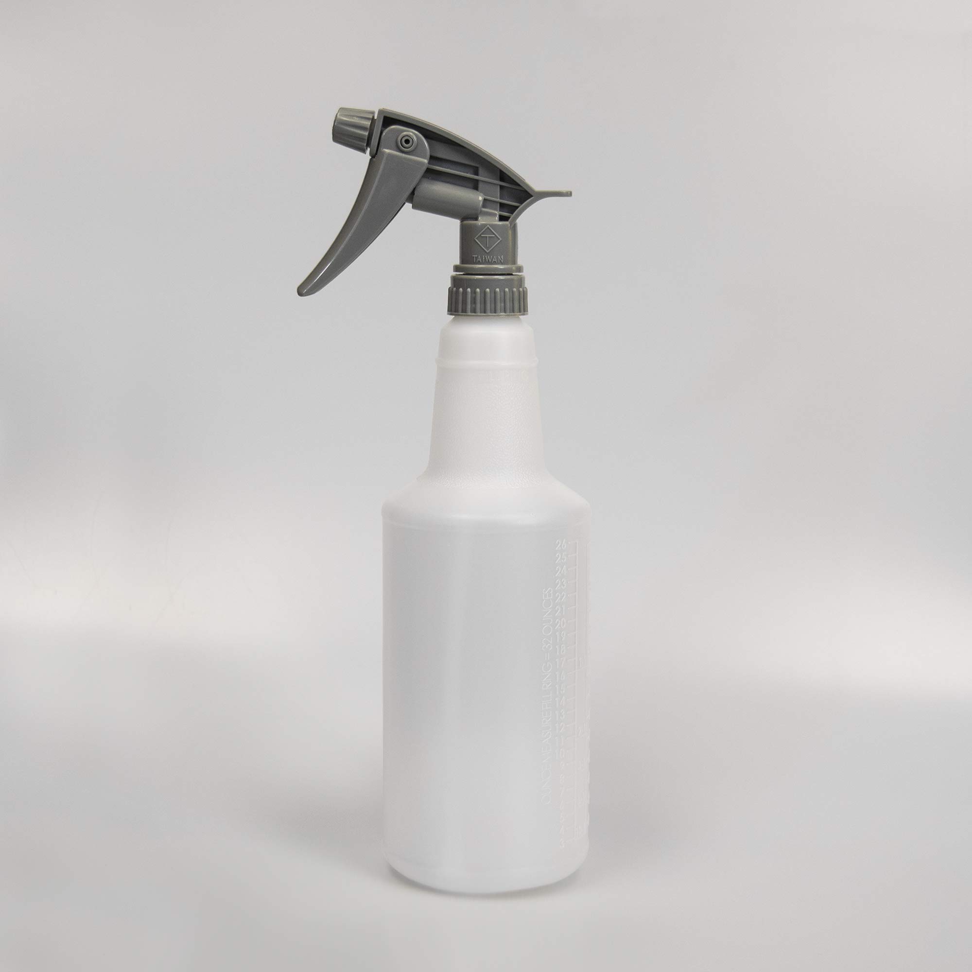 HCL Pre-Labeled GHS Spray Bottles - Distilled Water - 24oz (Supplied Empty)