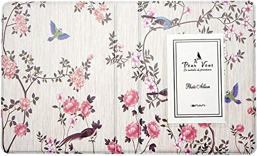 Borya 64 Pockets Mini Photo Album for Fujifilm Instax Mini 11/Instax Mini Liplay/Instax Mini Link/Mini 9/Mini 8/Mini 90/Mini 25/Polaroid Snap PIC-300/HP Sprocke/Kodak Mini 3-Inch Film.(Cuckoo)