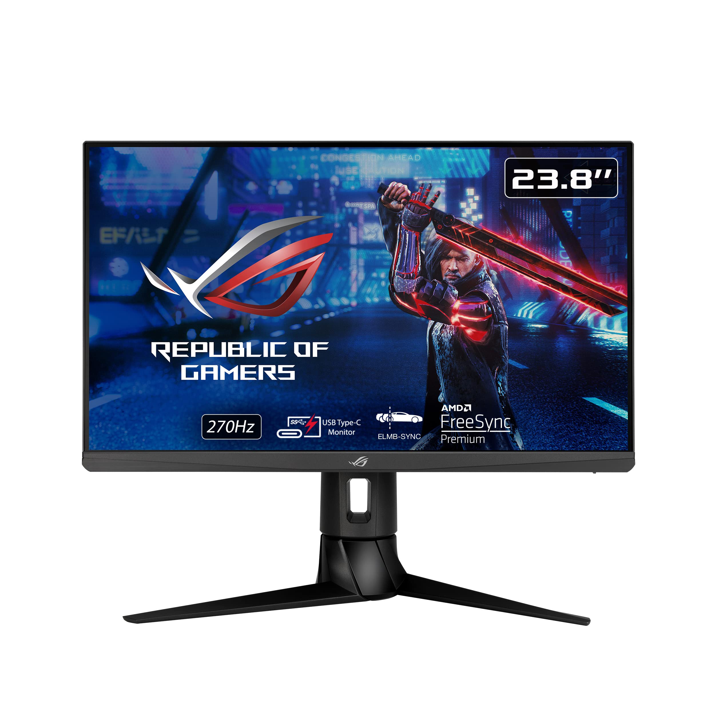 ASUS ROG Strix 23.8” 1080P HDR Gaming Monitor (XG249CM)(Renewed)