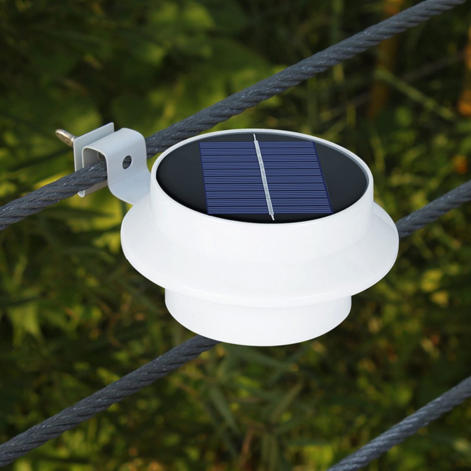 Solar Solar Light Garden Light Outdoor Home Lighting Indoor and Outdoor Induction Wall Light Street Light Automatically Turns On at Dark Waterproof (Size : 13LED lamp Black Shell Warm Light)