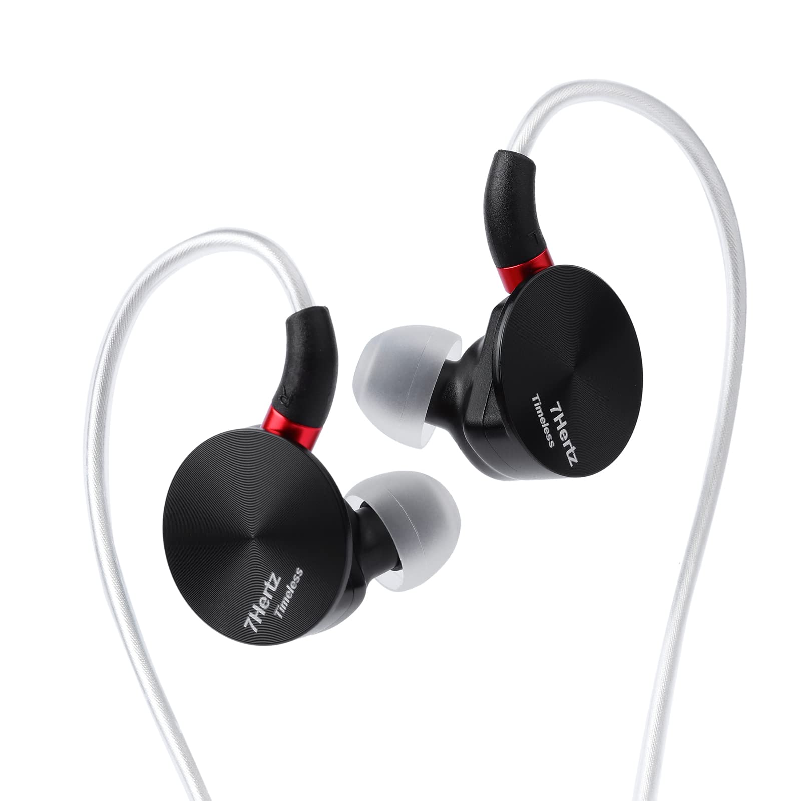 Linsoul 7HZ Timeless 14.2mm Planar HiFi in-Ear Earphone with CNC Aluminum Shell, Detachable MMCX Cable (2.5mm)
