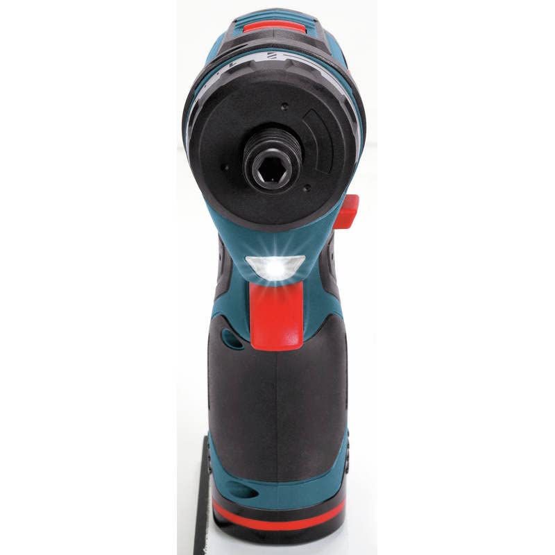 Bosch PS21-2A-RT 12V Max Lithium-Ion 1/4 in. Cordless Pocket Driver Kit (2 Ah) (Renewed)