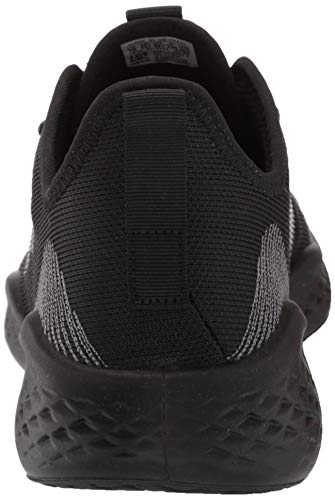 adidas Men's Fluidflow 2.0 Trail Running Shoe, Black/Grey/Black, 9