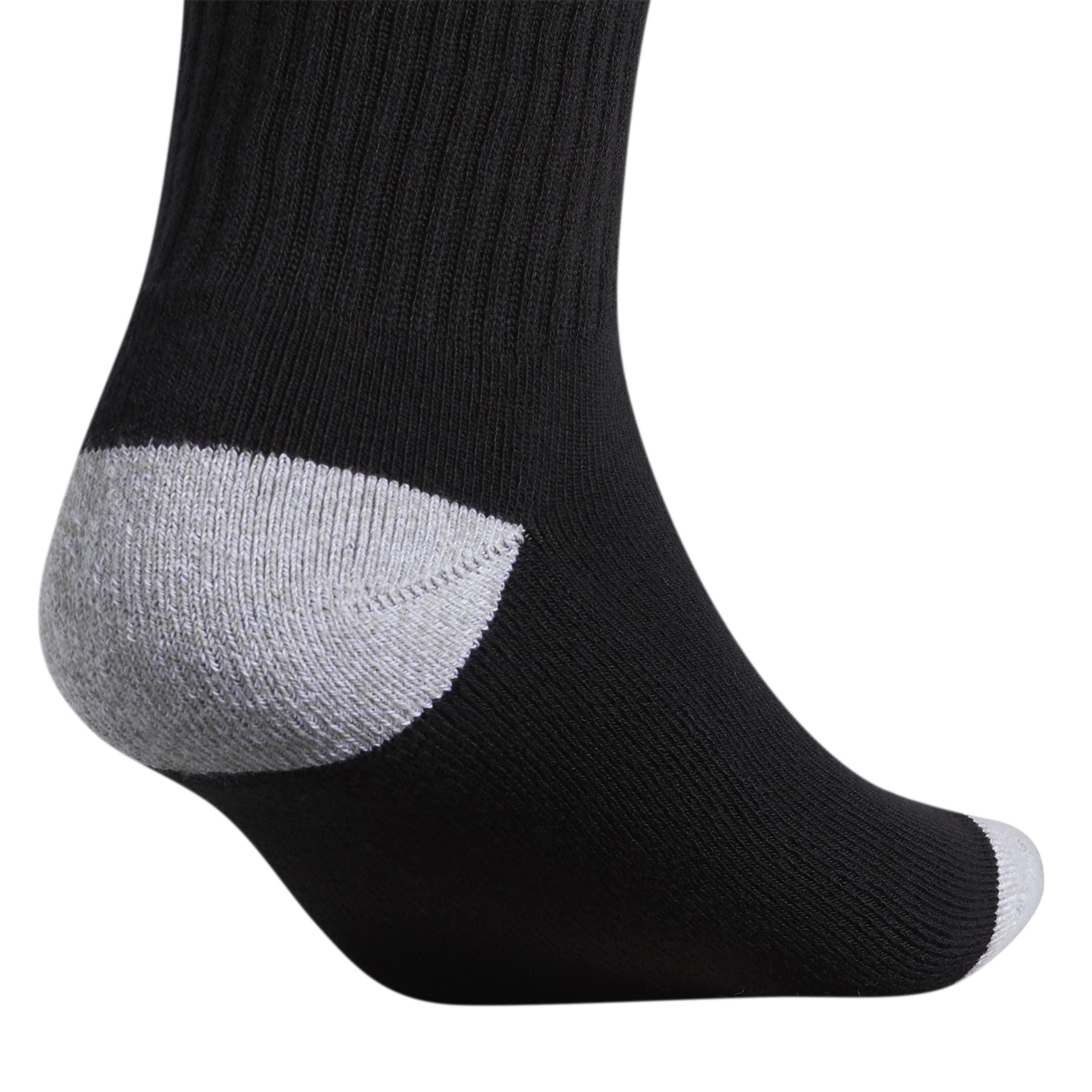 adidas Originals Unisex Roller (1-pair) Crew Sock, White/Green/Aluminum 2, Large US