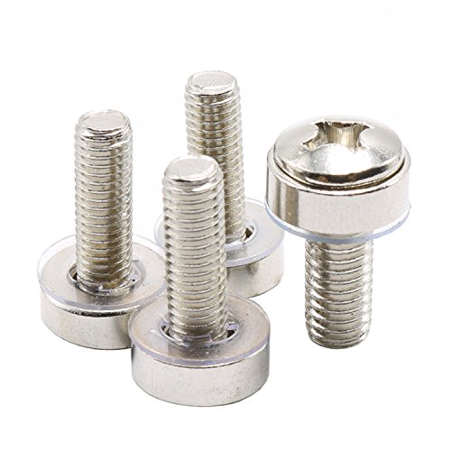 HH FASTENERS M5x20mm Mounting Screws M5 Washers M5 Cage Nut Assortment Kit for Server Rack and Cabinet,Pack 50