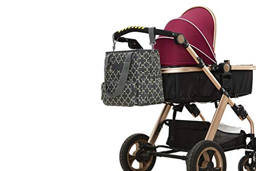 SoHo Grand Central Station Diaper Bag (Green)
