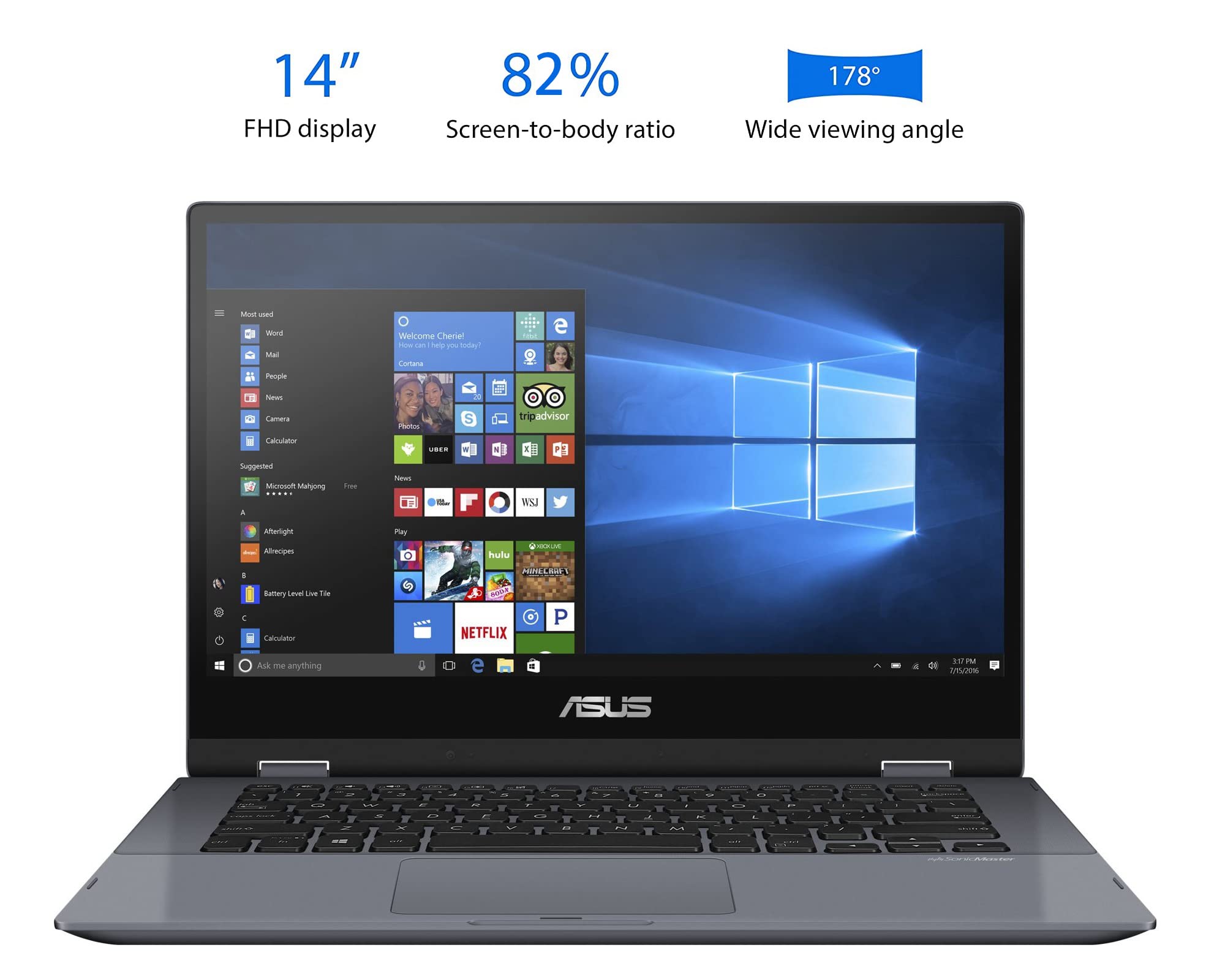 ASUS VivoBook Flip 14" Thin and Light 2-in-1 Touchscreen (4-Core Intel i5-10210U, 12GB RAM, 512GB PCIe SSD, Webcam, Stylus), Full HD Laptop, Backlit, Fingerprint, Wi-Fi 6, Windows 10 Pro (Renewed)