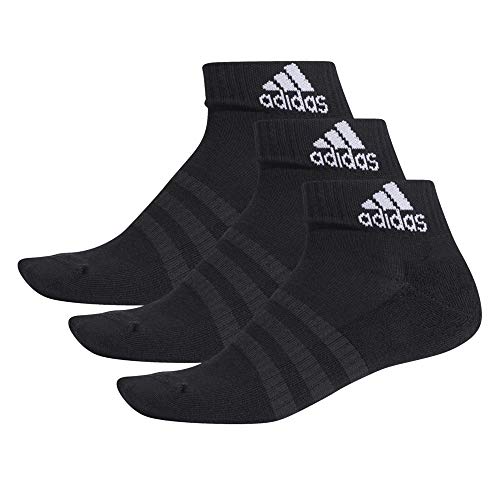 Adidas Cushioned Ankle Socks (3-Pack) - SS20 - Medium - Black