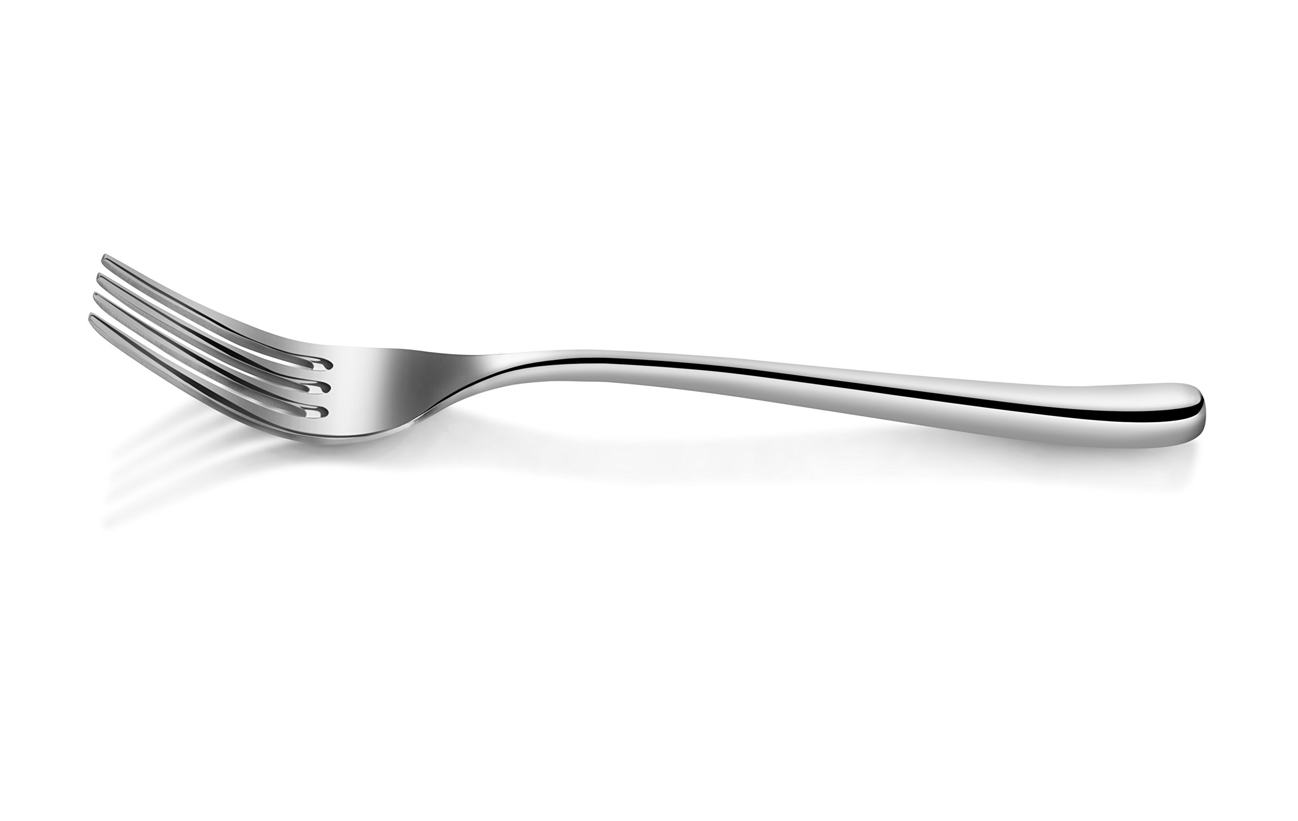 Artaste 56501 Rain II Forged 18/10 Stainless Steel Salad Fork, 7-Inch, Set of 12