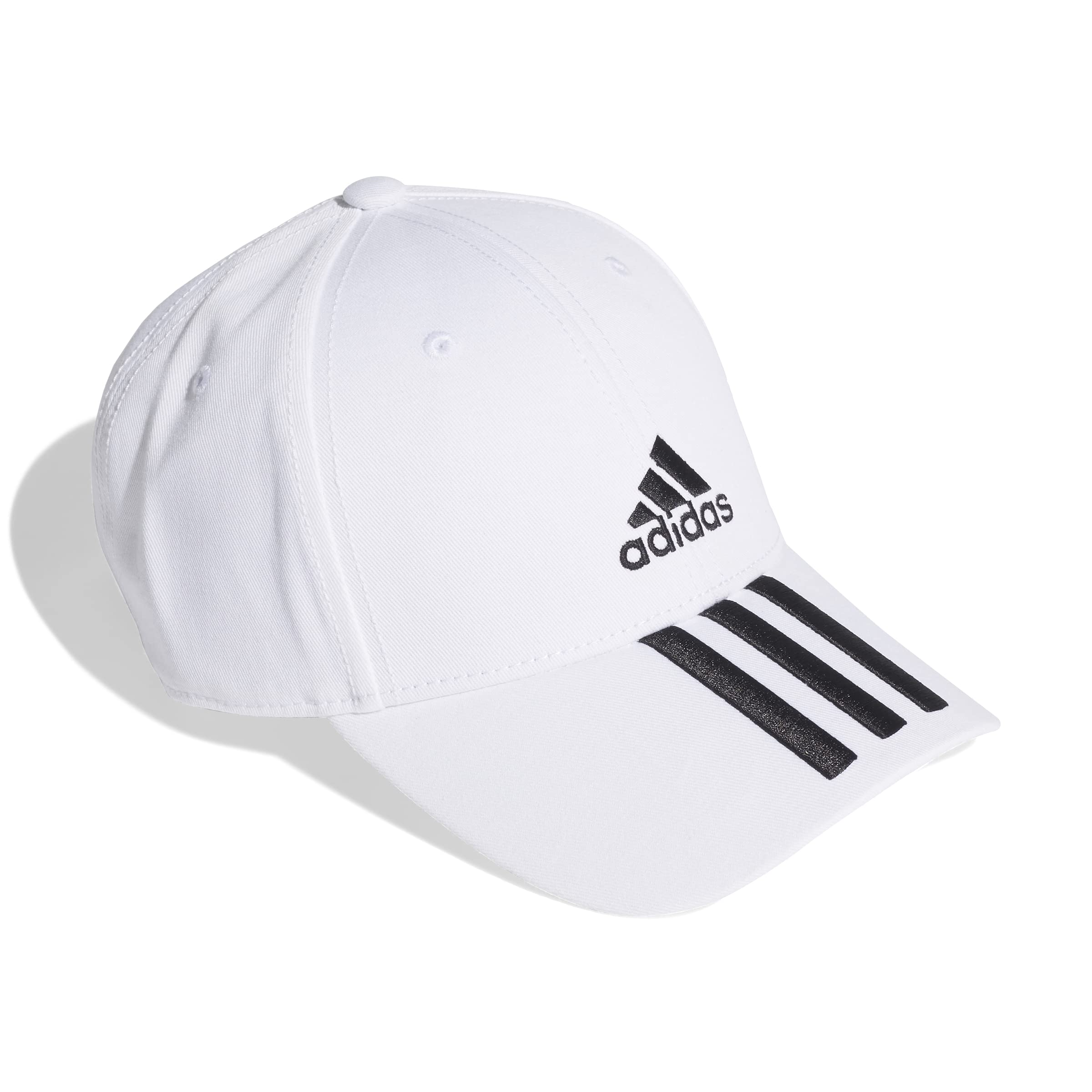 adidas Standard Bball 3S Cap CT, White/Black/Black, One Size