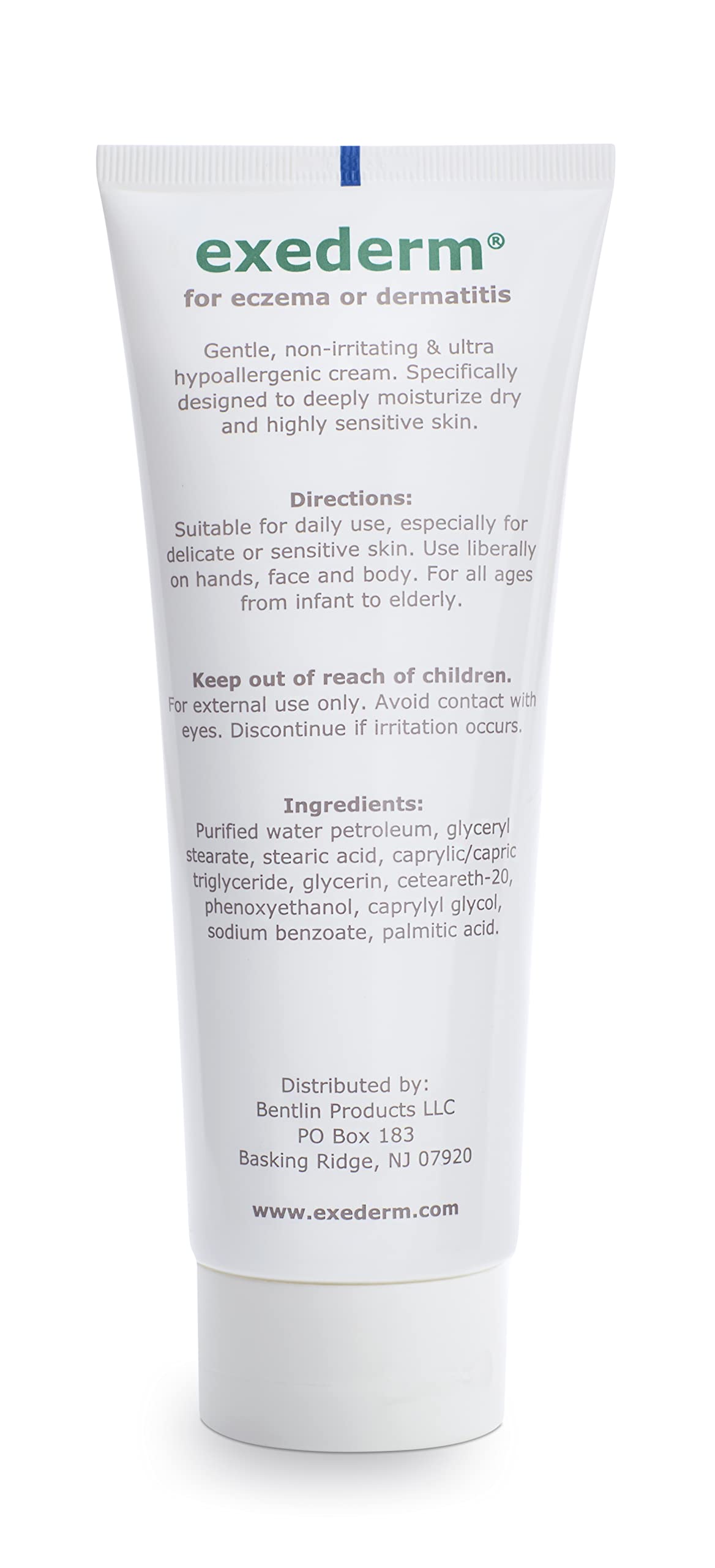 Exederm Intensive Daily Moisturizer for Eczema & Dermatitis (8oz)