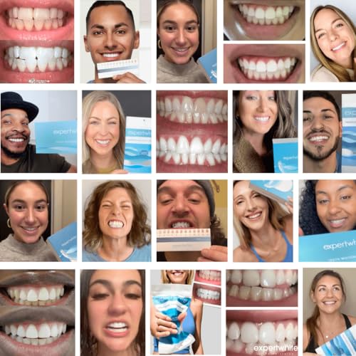 Expertwhite Teeth Whitening Gel Refills (6-gels). Made USA. 44 percent Carbamide Peroxide Tooth Bleaching Gel bleach For Invisalign style trays, Dental Grade Tooth Whitener. 6 syringes