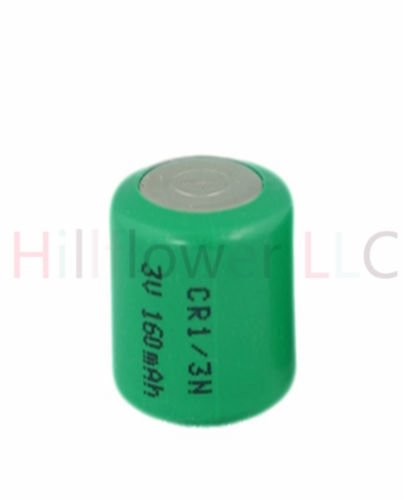 Hillflower 10 Piece CR1/3N CR13N 13N DL1/3N 2L76 CR11108 Bulk Heavy Duty 3V Lithium Premium Battery