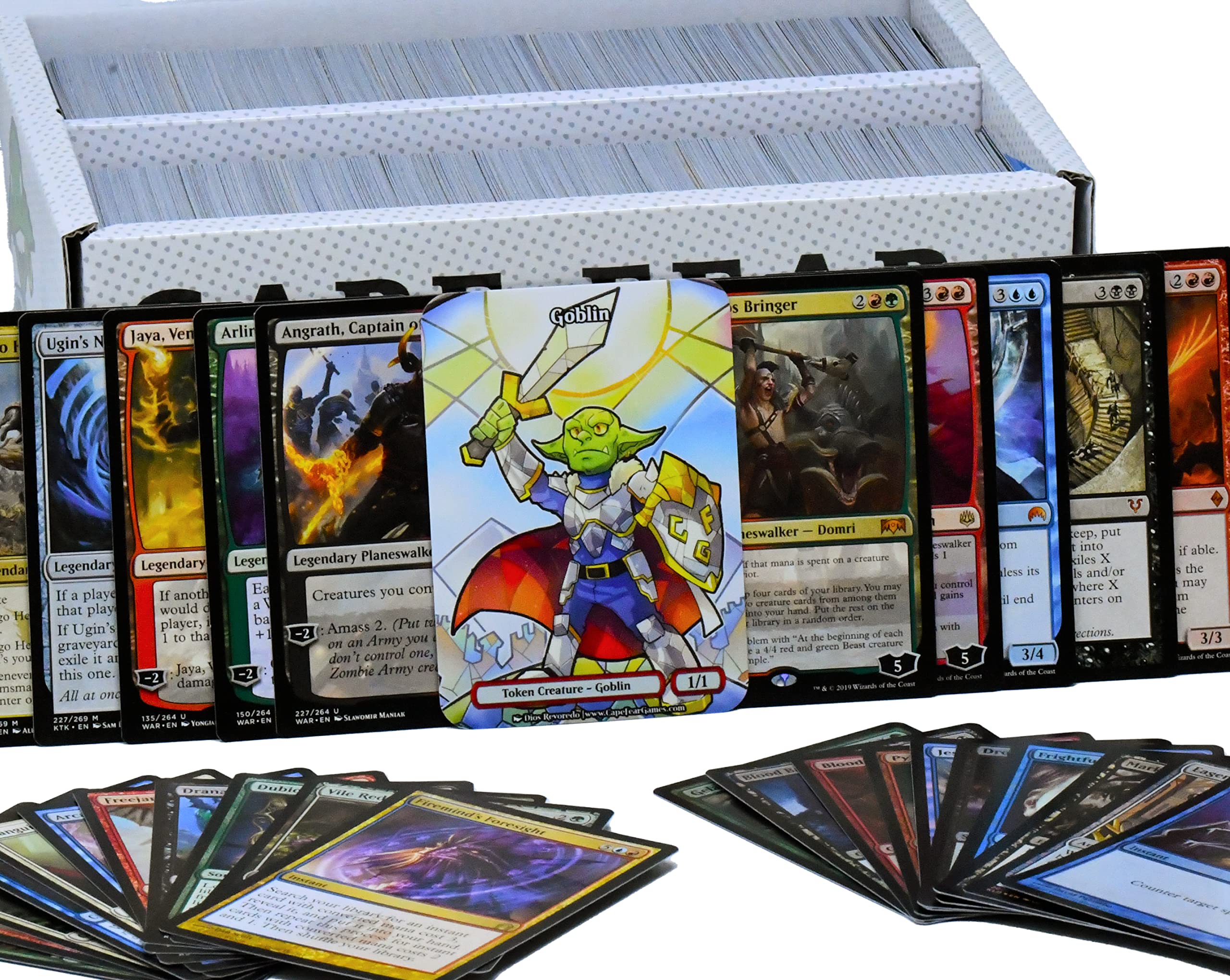 Cape Fear Games Magic The Gathering MTG Collection 1000+ Assorted Cards w/ Mythics, Rares and Foils