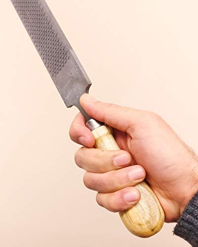 SiS EQUINOX Farrier Hoof Rasp Horse Equine Hooves Shoe File with Wooden Handle