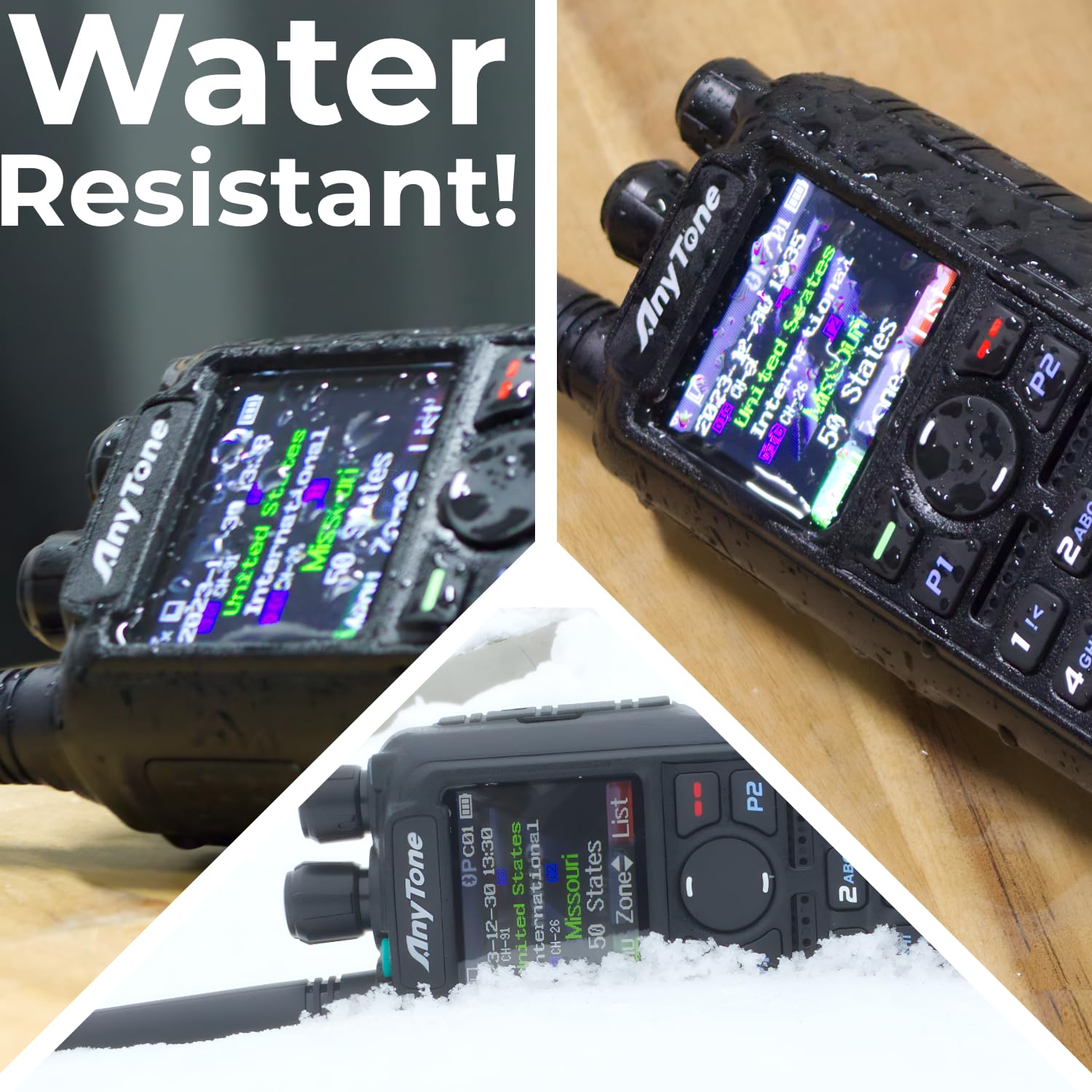 AnyTone AT-D878UVII Plus – Dual Band DMR/Analog 7W VHF, 6W UHF – w/Free $97 Training Course – Bluetooth PTT - Digital/Analog APRS RX & TX - 500K Contacts Plus Great Support from BridgeCom!