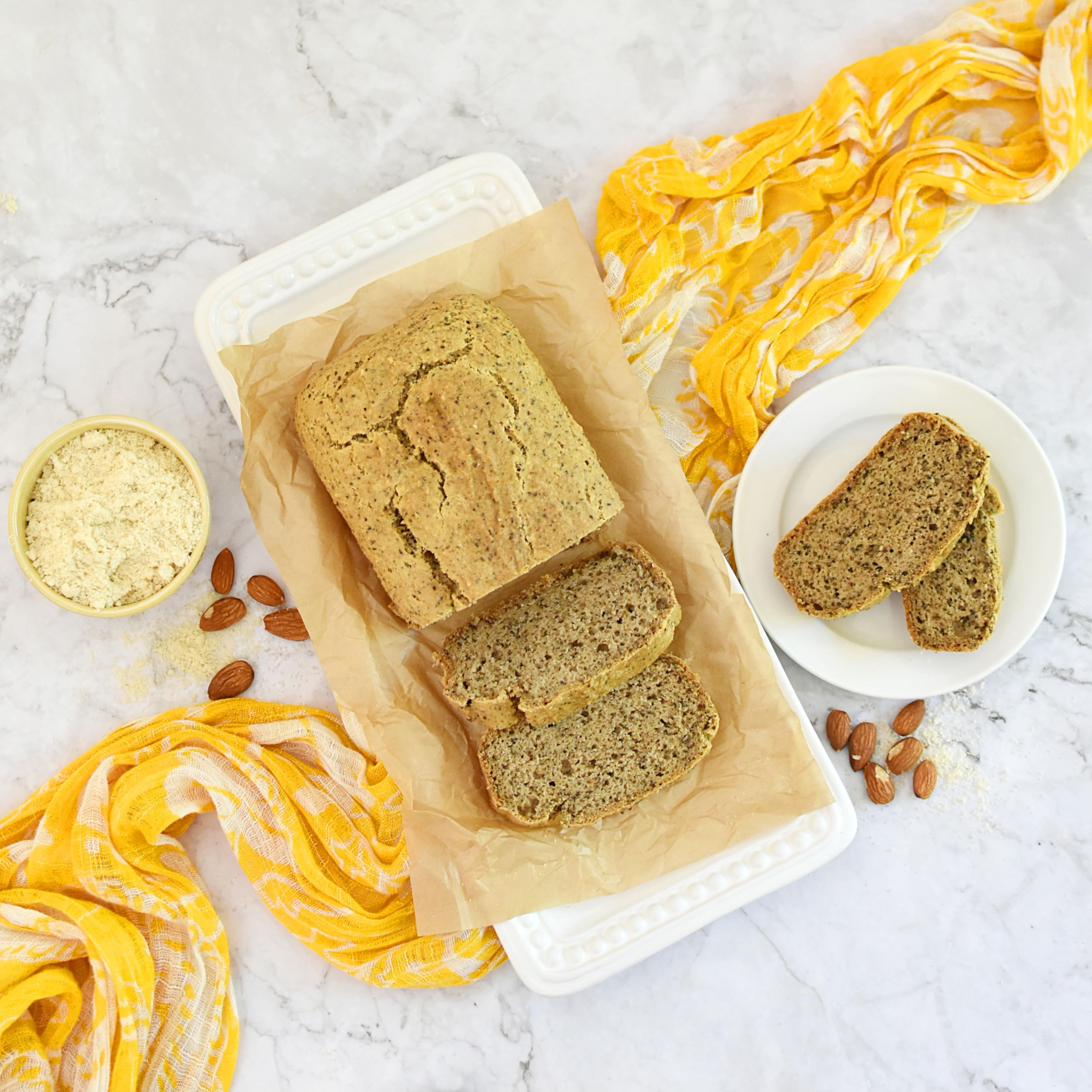 Anthony's Blanched Almond Flour, 4 lb, Finely Ground, Gluten Free, Non GMO, Keto Friendly