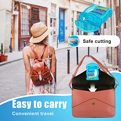 Dental Floss, Refreshing Mint Flavor, Professionally Clean Dental Floss, Portable Travel Case, Pack of 8 (800 Yds)