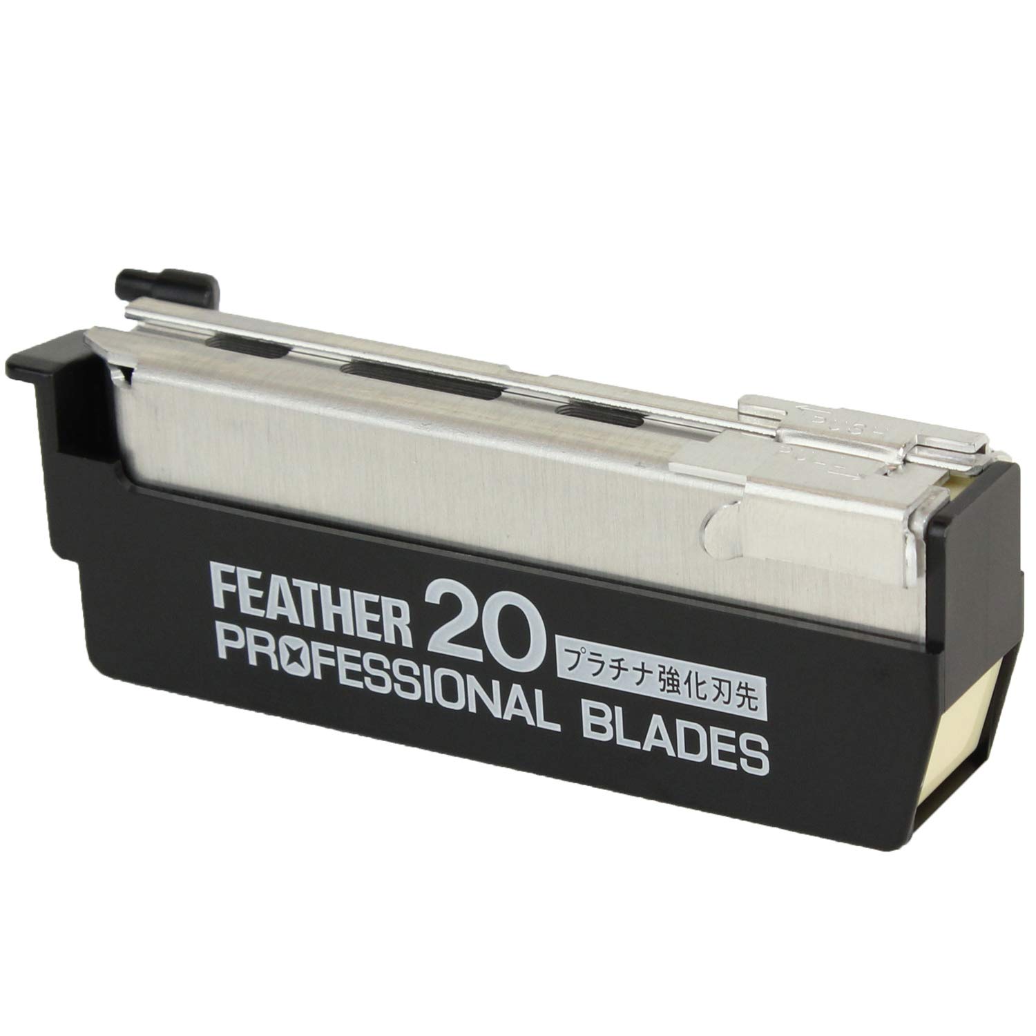 Feather Artist Club Professional Razor Blades - (3 Pack of 20) - Single Straight Edge Razor Blade Refills for Shaving - For Men & Barbers