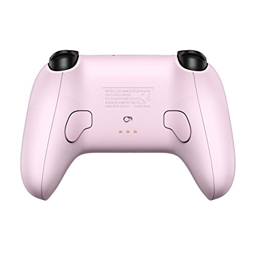 8Bitdo Ultimate 2.4g Wireless Controller With Charging Dock, 2.4g Controller for PC, Android, Steam Deck & iPhone, iPad, macOS and Apple TV (Pastel Pink)