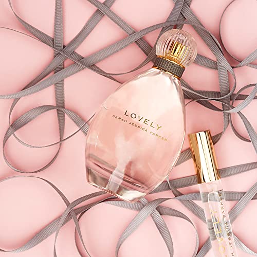 Lovely By SJP Gift Set For Women - Classically Charming, Ultra-Glamorous Scent - Silky White Amber Fragrance With Powdery, Intimate Notes - Includes Perfume Spray And Body Lotion - 2 Pc