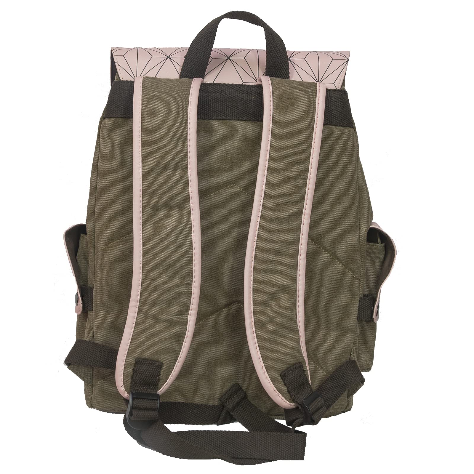 AOAQZVZ Japanese Anime Canvas Backpack with Extra-Large Storage Space Comfortable Straps Fits 14 in Laptop for College Students Casual Daypack Kids Schoolbag Yello