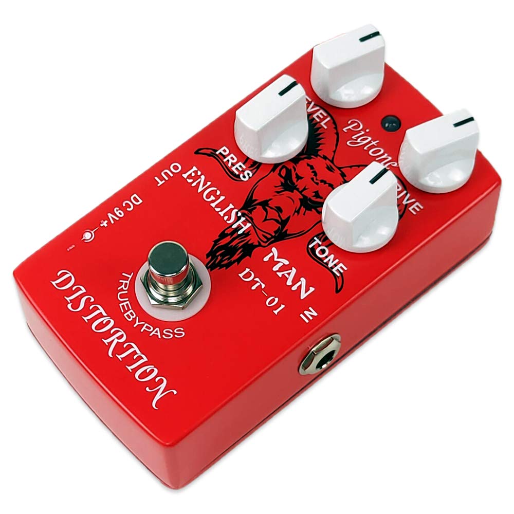 Guitar Effect Pedal Analog Distortion DC 9V True Bypass(US PP-30)