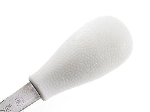 Mercer Culinary Boston Style Oyster Knife with Poly Handle, 4 Inch, White